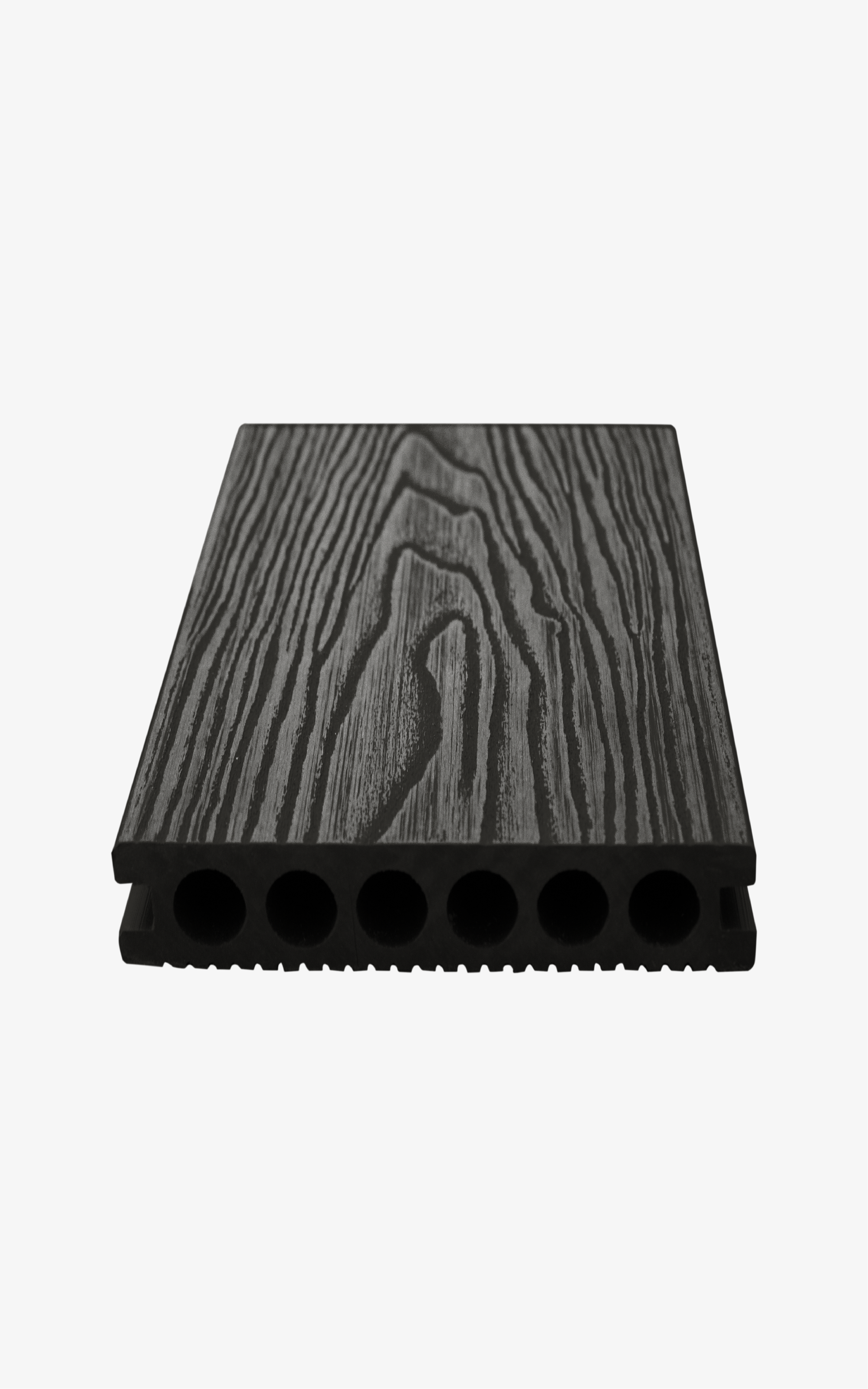 Piso Deck Exterior Tipo Madera Negro
