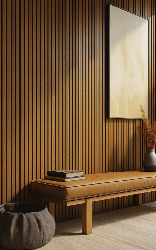 Lambrín Interior y Exterior en WPC | UHome Interiorismo Inteligente